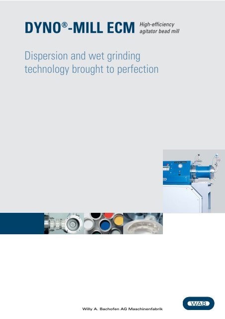 DYNOÂ®-MILL ECM - CB Mills