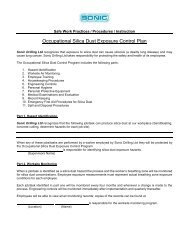 Dust Control Plan Revised