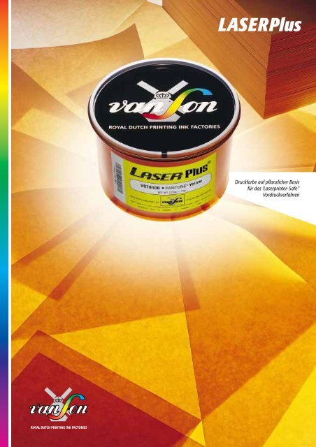 LASERPlus - Vanson Druckfarben