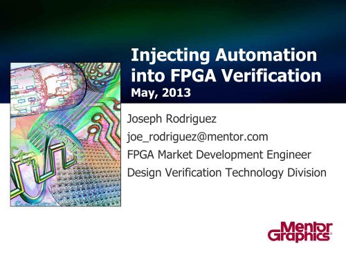 Injecting Automation Into Fpga Verification Tet