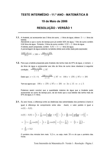 Resolução - Matemática? Absolutamente!
