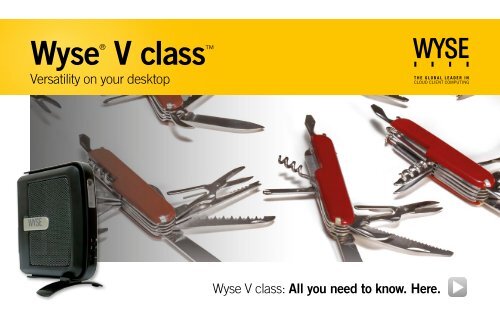 Wyse V class - Wyse Technology