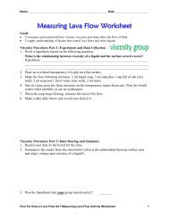 Oil Spill Worksheet - Teach Engineering