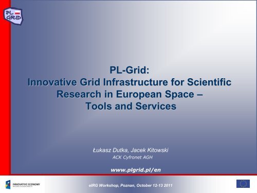 Slajd 1 - Projekt PL-Grid