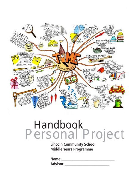 Personal Project Handbook - Lincoln Community School
