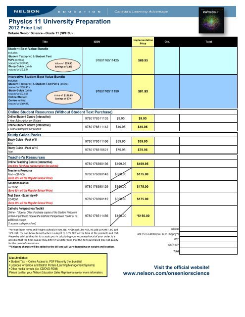 Download - Nelson Education