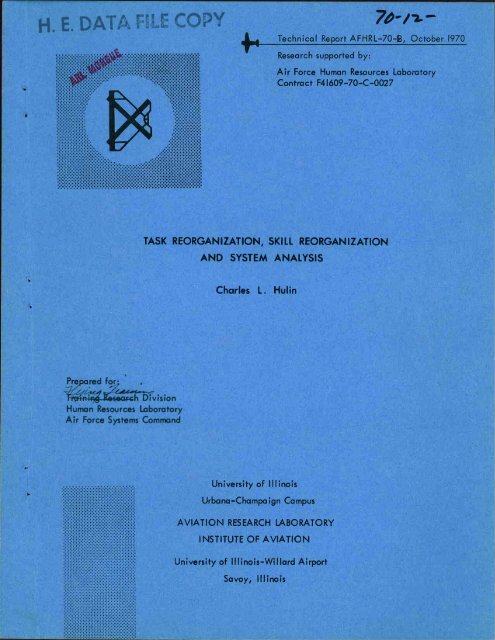 7wâ - Institute of Aviation