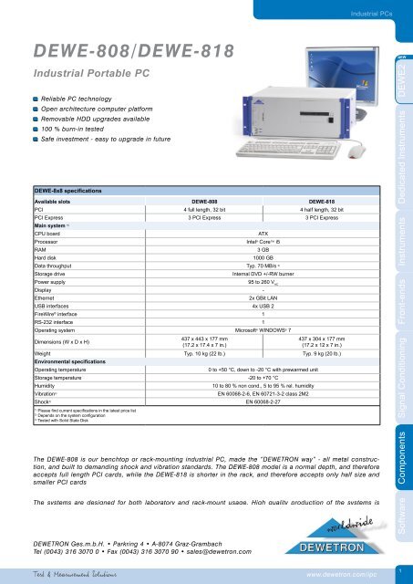 DEWE-818 - DEWETRON Download Center