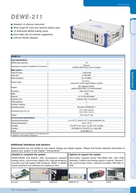 DEWE-211 - DEWETRON Download Center