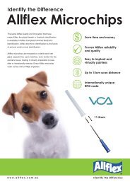 USER GUIDE for RS320 Yellow Stick Reader - Allflex Australia