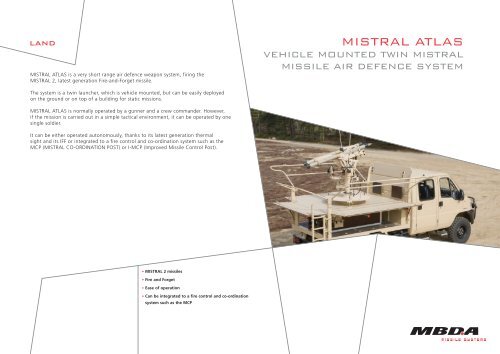 MISTRAL ATLAS - MBDA
