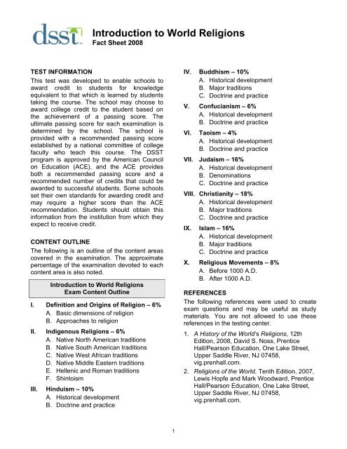 Introduction to World Religions