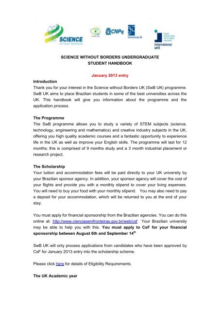 Download - Science Without Borders - International Unit