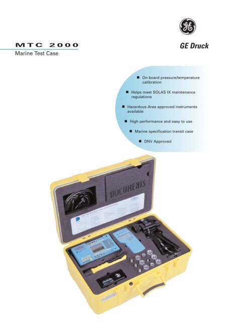 MTC 2000 Marine Test - Insatech