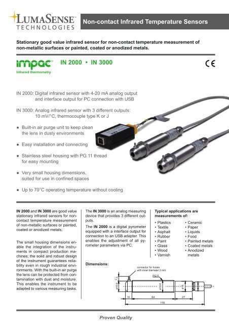 Data sheet IN2000+3000 - Om CA Teknik