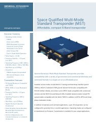 KIV-78 — Mode 4/Mode 5 IFF Crypto Appliqué - General Dynamics ...