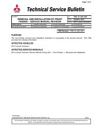 Technical Service Bulletin