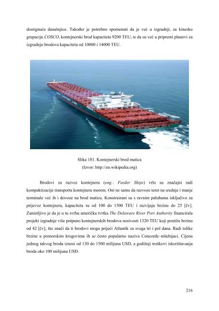 dostignuća današnjice.