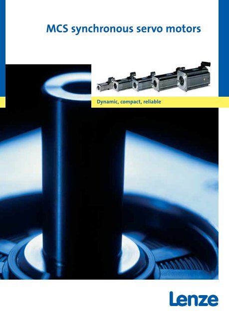 MCS synchronous servo motors