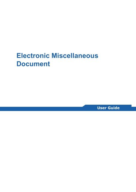 Electronic Miscellaneous Document - Amadeus Qatar
