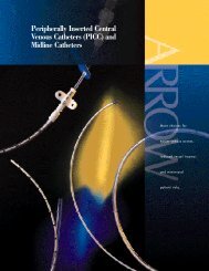 Central venous catheters and central venous pressure.