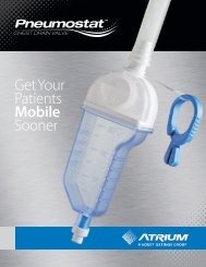 Atrium Express™ Mini 500 - Atrium Medical Corporation