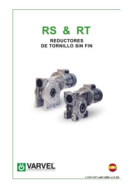 Reductores Serie RS y RT - Varvel