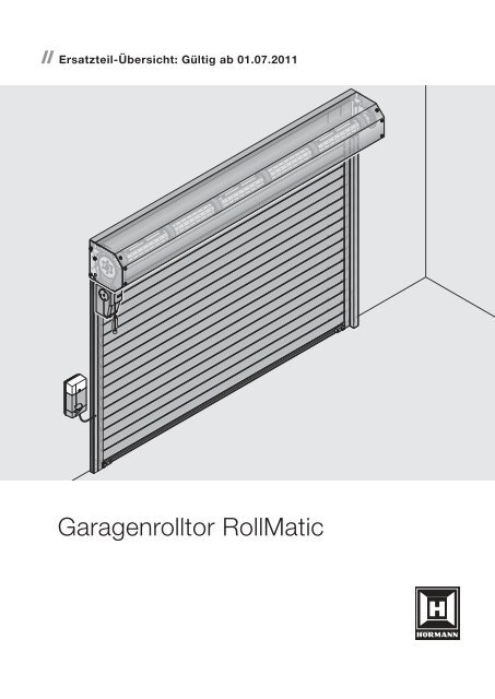 Rolltor RollMatic - Hörmann KG