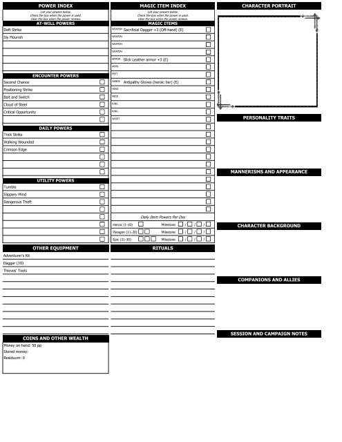 Deft Strike POWER INDEX L