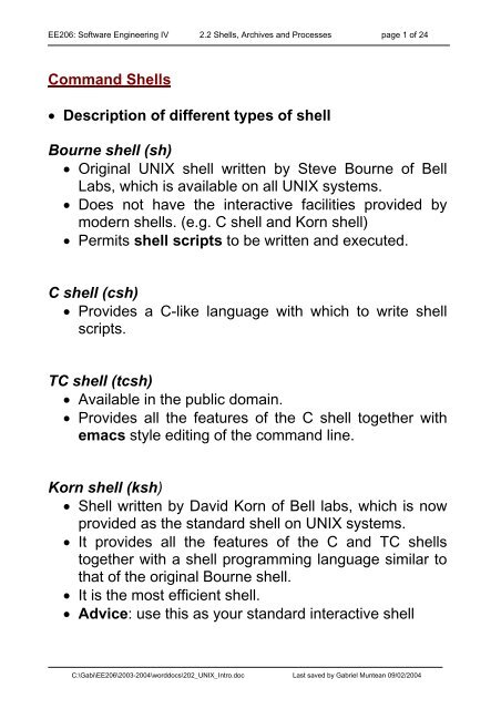 Understanding Different Classifications Of Shell Commands And Their