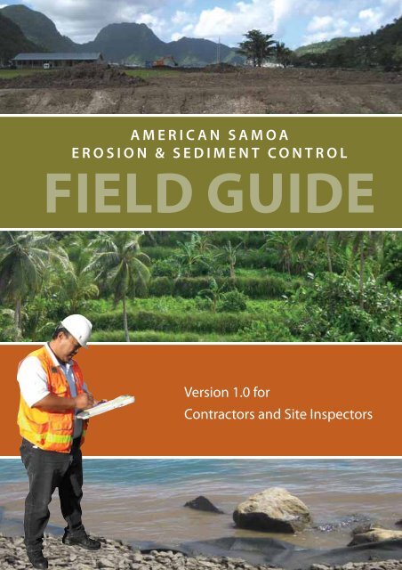American Samoa Erosion & Sediment Control Field Guide