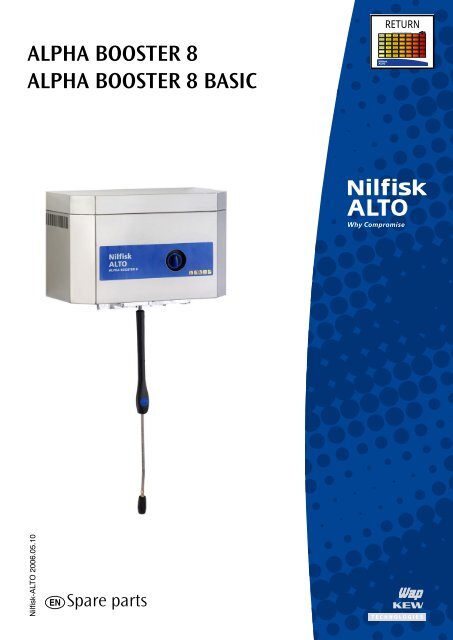 ALPHA BOOSTER 8 - Wap Nilfisk Alto Shop