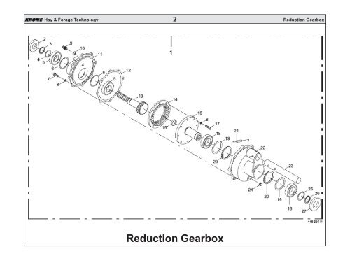 Reduction Gearbox