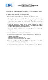 Annex 2 - Energy Regulatory Commission