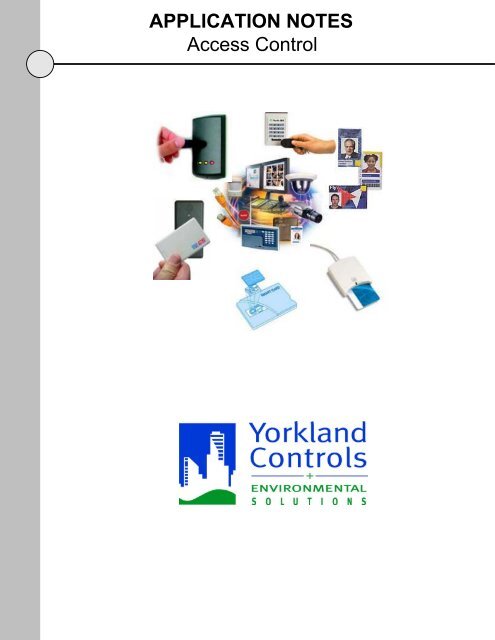 Security Access Control Basics (.pdf) - Yorkland Controls