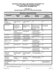 Addendum 3 Rectal Grading Table for Use in Microbicide Studies ...
