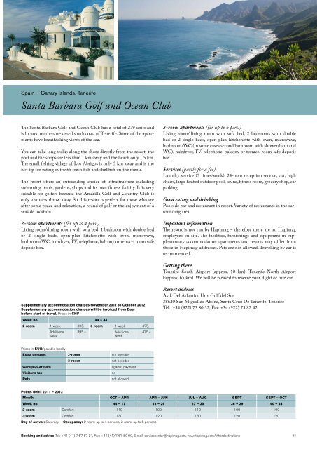 Santa Barbara Golf and Ocean Club - Hapimag