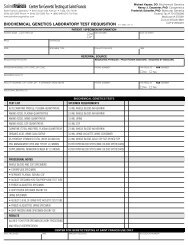 MICROBIOLOGY TEST REQUISITION FORM