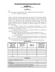 FORM NO. 10F [See sub-rule (1) of rule 21AB] Information to be ...
