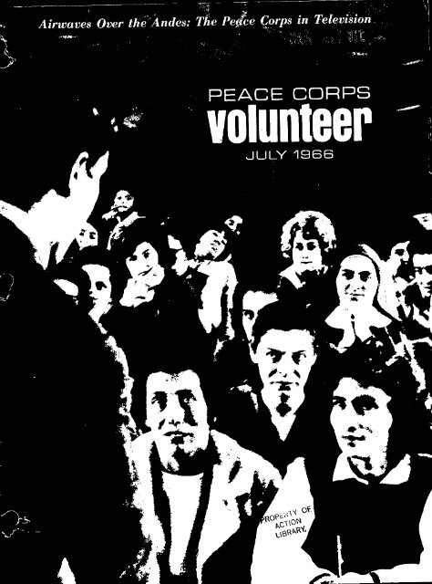 Peace Corps Volunteer – July 1966 - Peace Corps Online