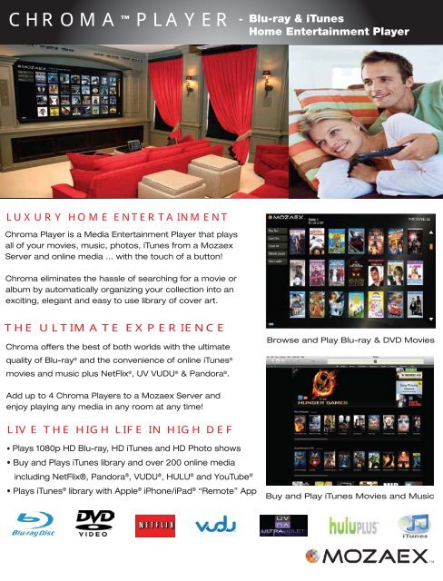 Chroma Player flyer Web M604 - Mozaex