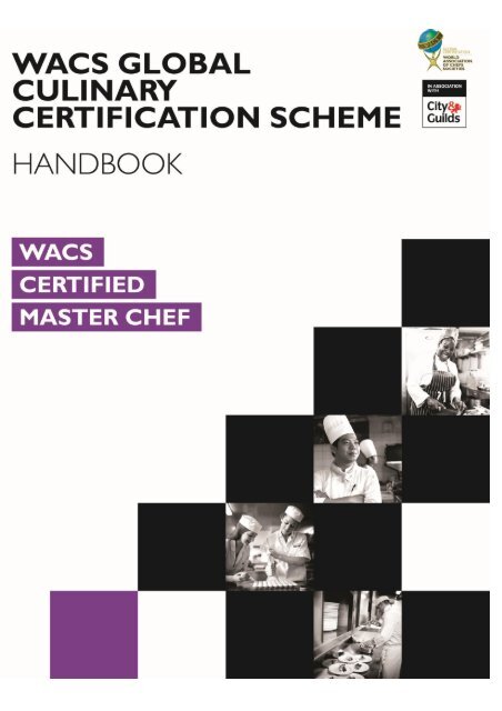 WACS Certified Master Chef Handbook