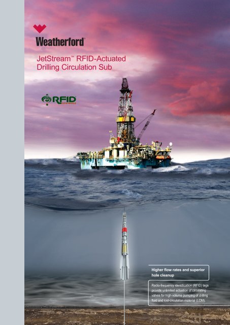 JetStreamâ„¢ RFID-Actuated Drilling Circulation Sub -A4