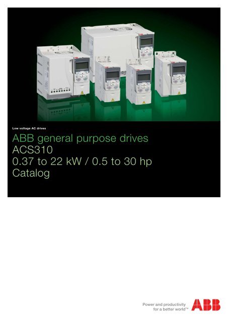 ABB low voltage AC drives, ABB general purpose ... - VAE ProSys sro