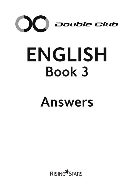 Book 3 Answers - Rising Stars