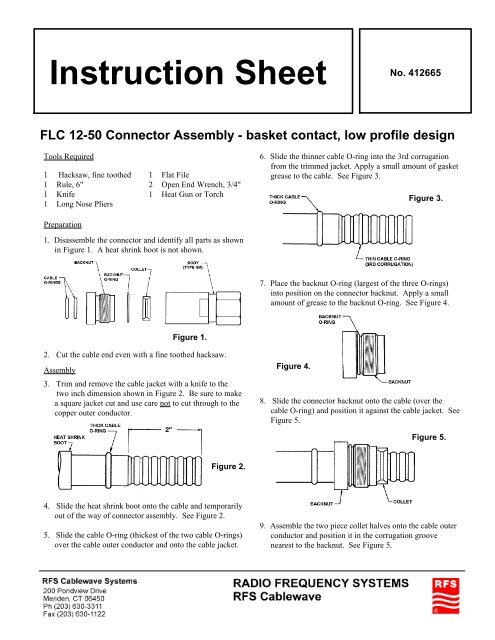 Instruction Sheet