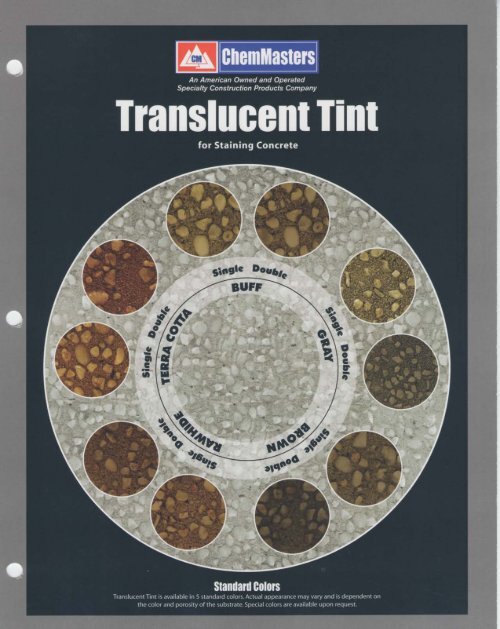 Color Chart (pdf) - ChemMasters