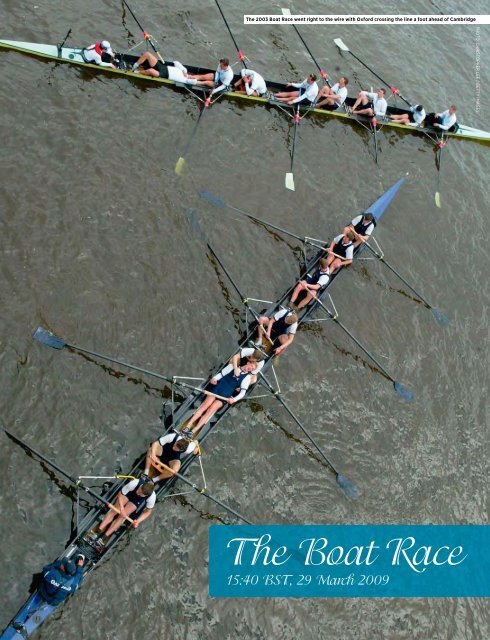 The Boat Race - British Rowing