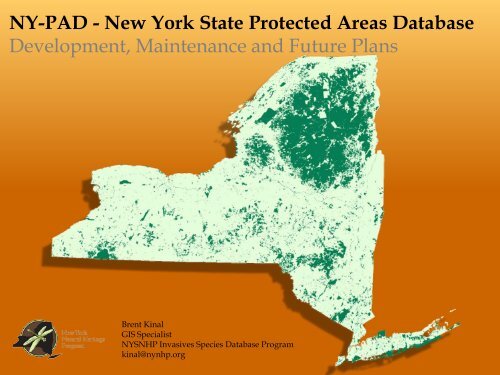 NY-PAD - New York State Protected Areas Database Development ...