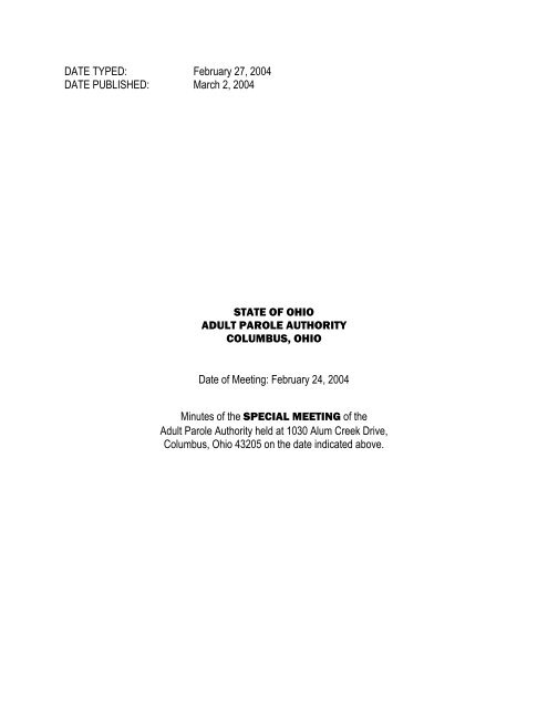 William D. Wickline - Ohio Department of Rehabilitation and ...